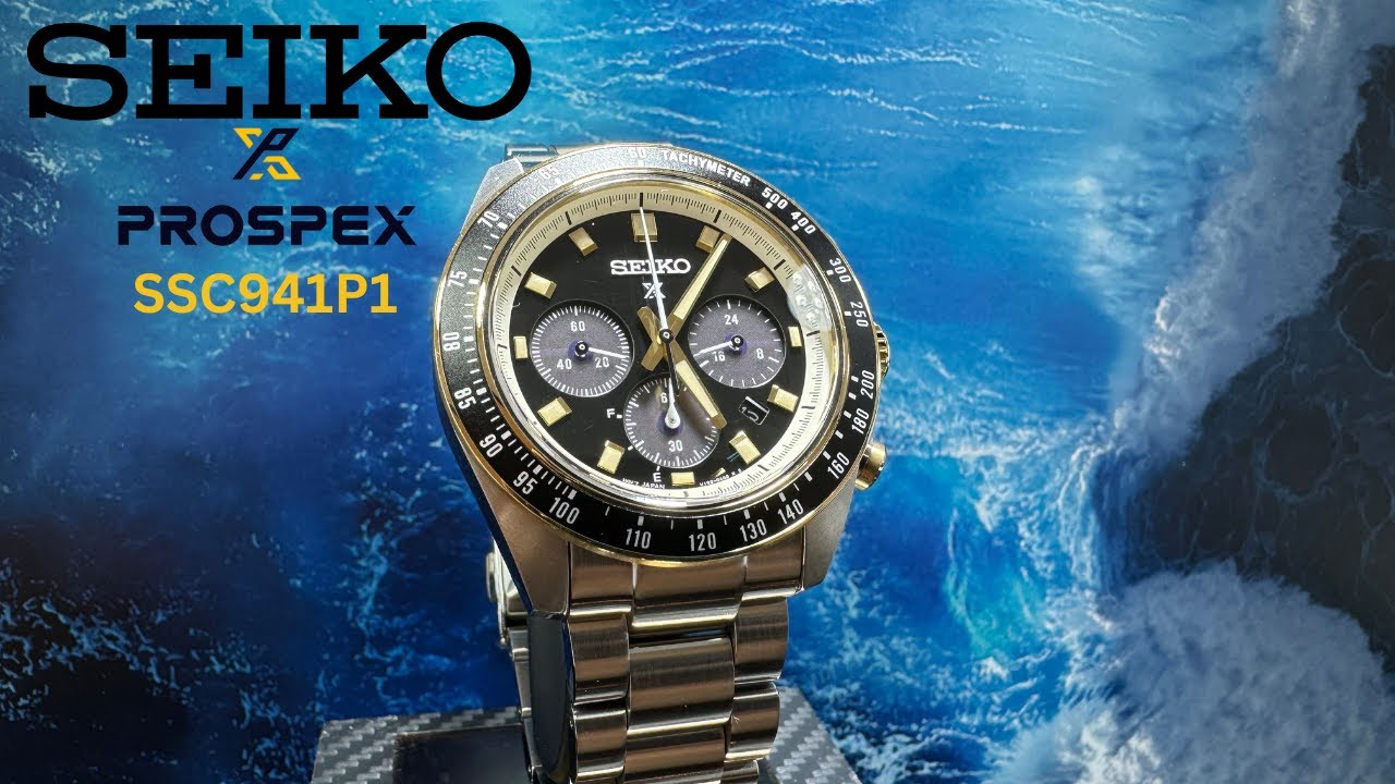Seiko Prospex SSC941P1 Circuit Race Speedtimer 1969 Reissue Watch ...