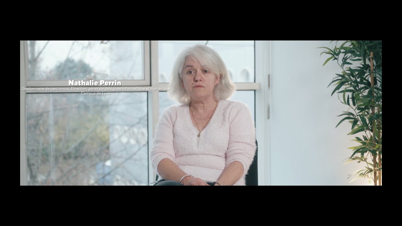 Portrait de Nathalie Perrin, gestionnaire de parc micro à l'Université ...