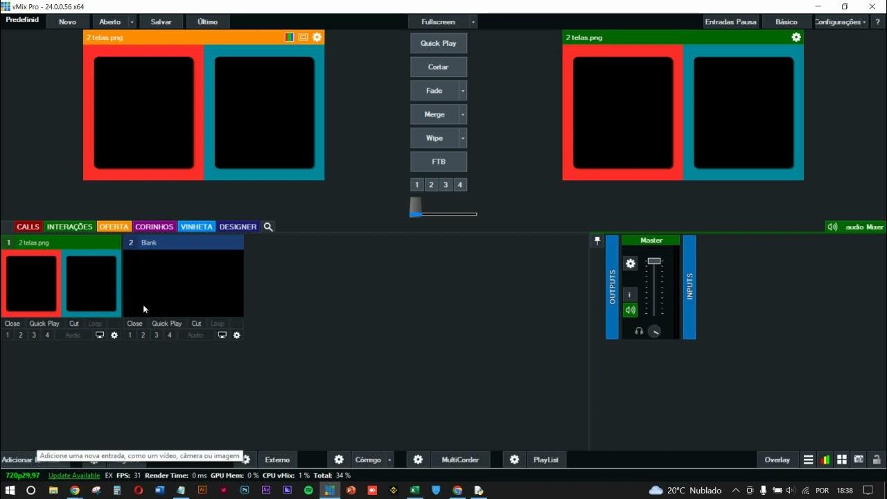 Apresentando interface Vmix - YouTube