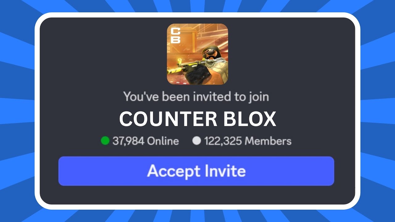 How to Join COUNTER BLOX Discord Server - YouTube
