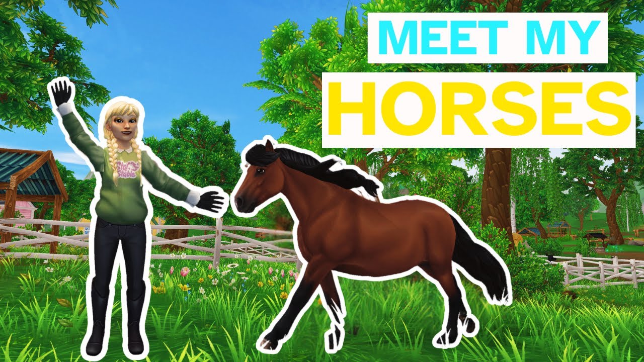Meet My Horses! || Star Stable Realistic Roleplay - YouTube