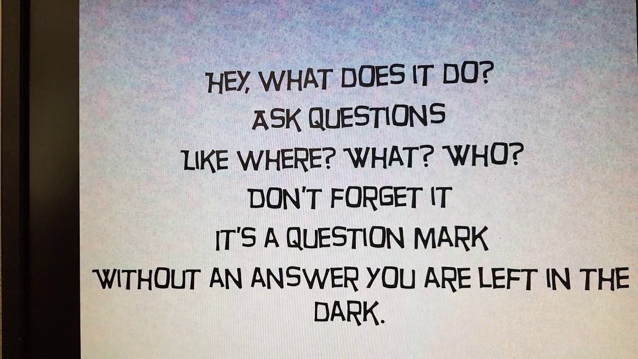 The Punctuation song - YouTube