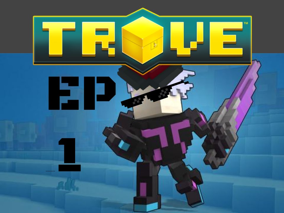NEON NINJA!! - Trove EP 1 - YouTube