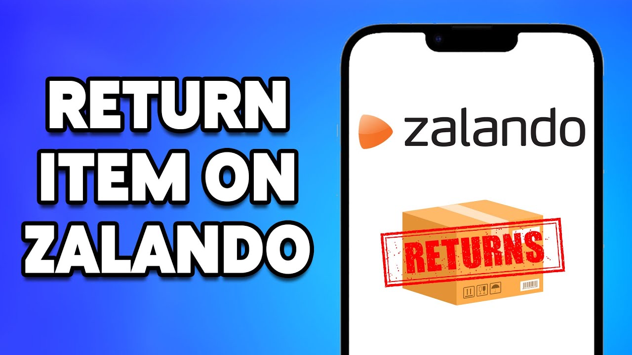 How To Return An Item On Zalando 2024 - YouTube