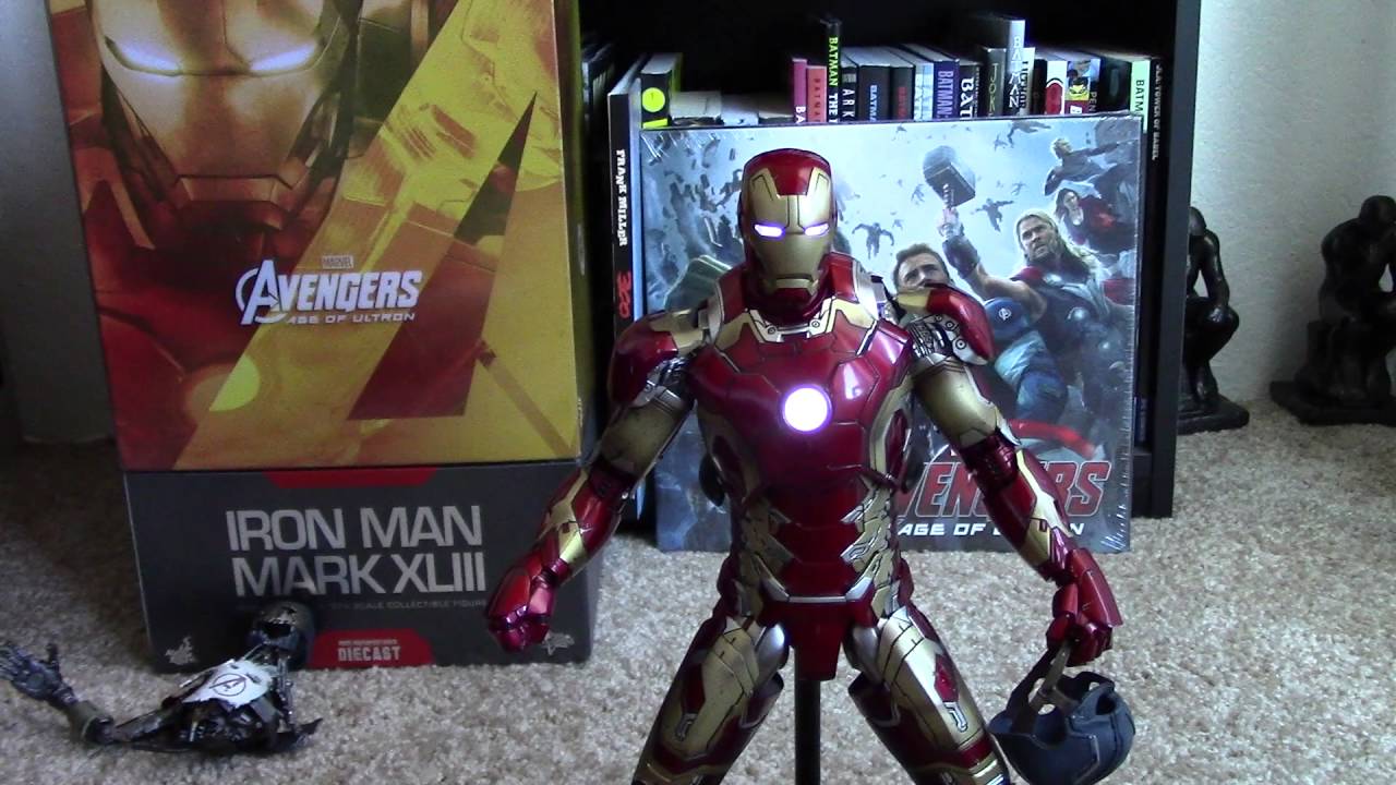 Hot Toys MMS 278 D09 Iron Man Mk 43 Review - YouTube