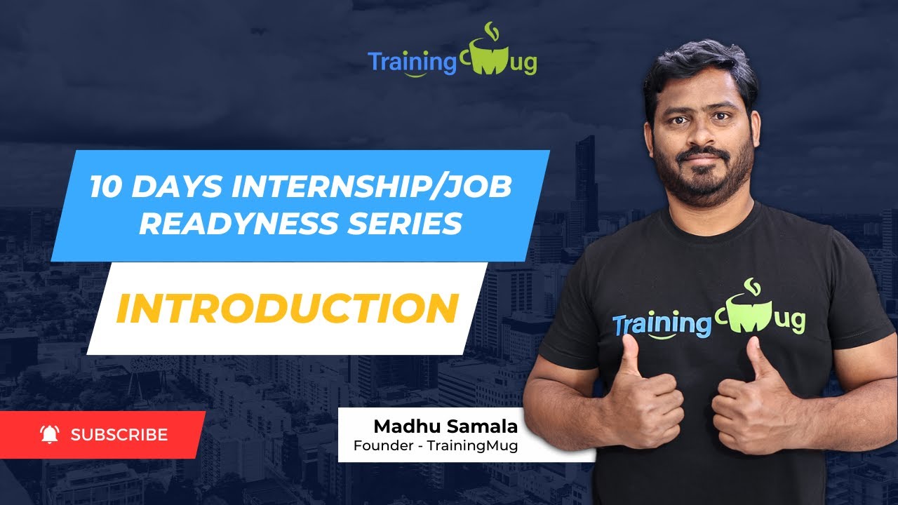 10 Days Internship Readiness Series - YouTube
