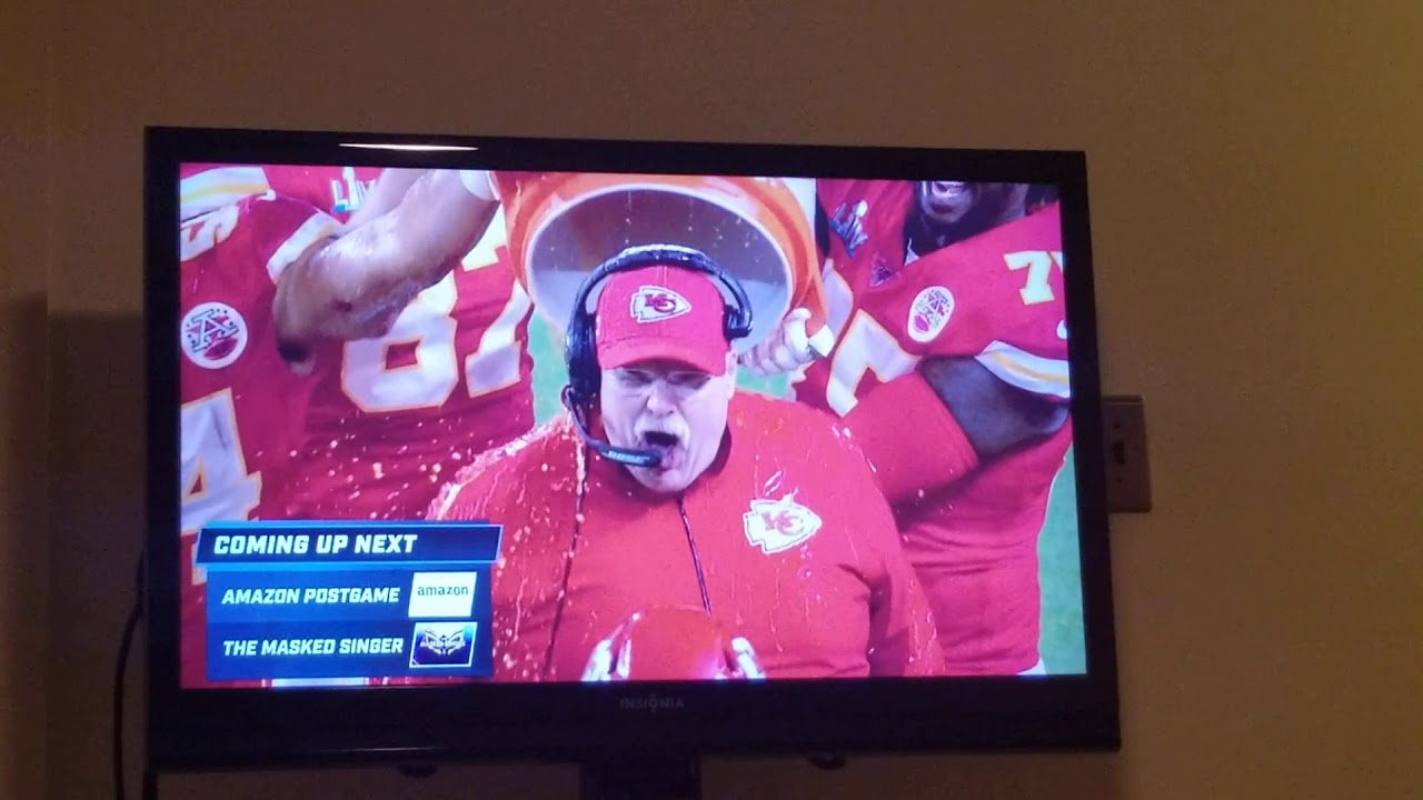 Gatorade getting dumped on coach after Kansas city win(super bowl liv ...