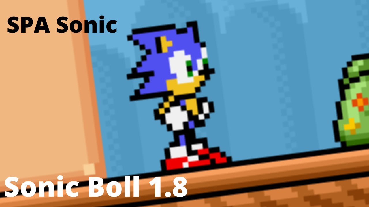 SPA Sonic for Sonic Boll 1.8 - YouTube