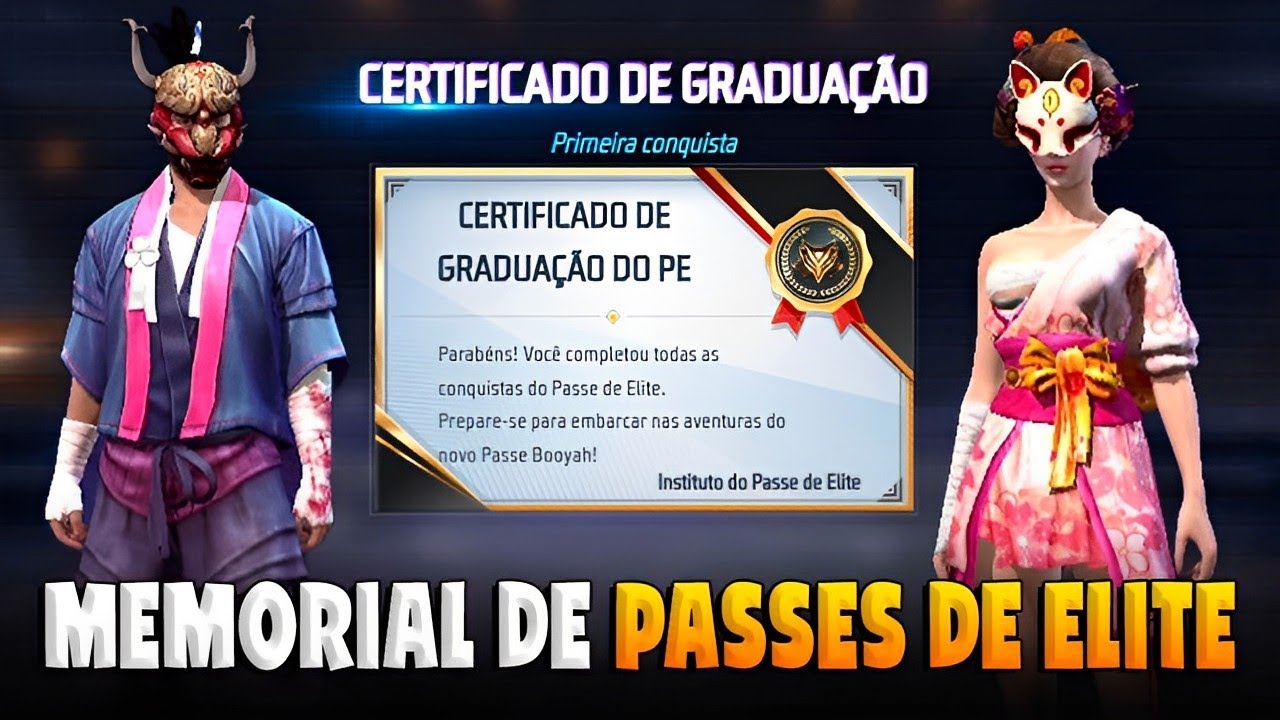 ACESSEI O MEMORIAL DE PASSES DE ELITE + TUTORIAL - YouTube