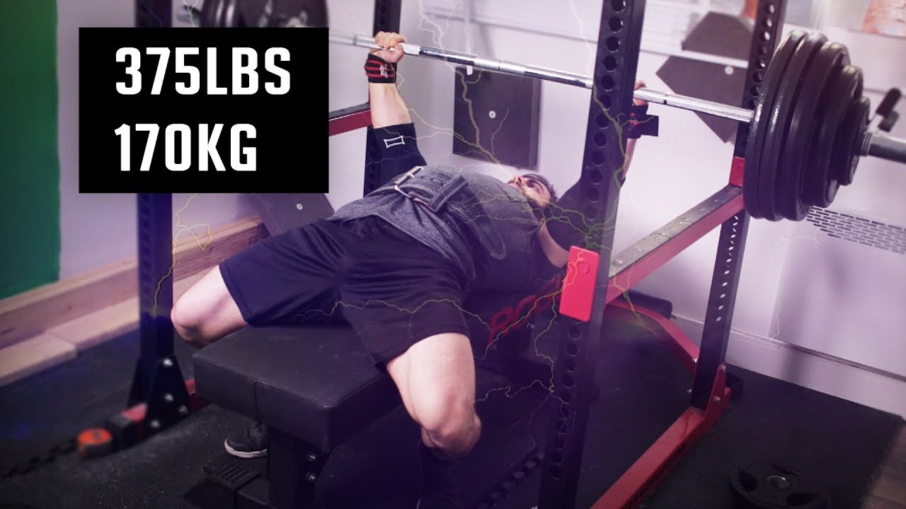 375lb/170kg DEAD BENCH! - YouTube