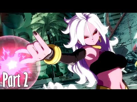 DRAGON BALL FIGHTERZ Gameplay - Part 2 | ANDROID 21 EATS CELL AND FRIEZA