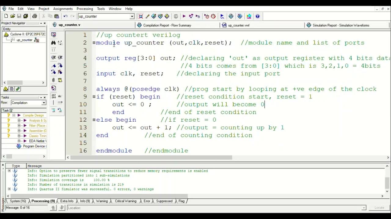 UpCounter, DownCounter & UpDownCounter - YouTube