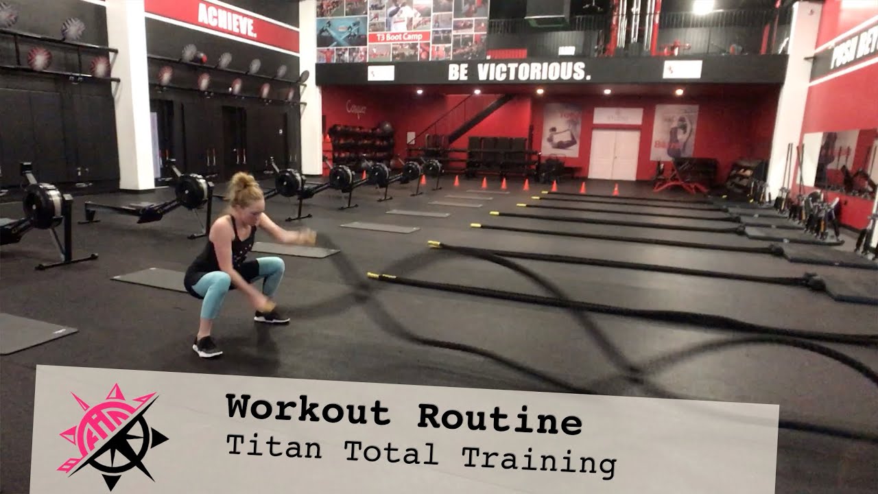 Workout Routine // Titan Total Training// Followherarrow - YouTube