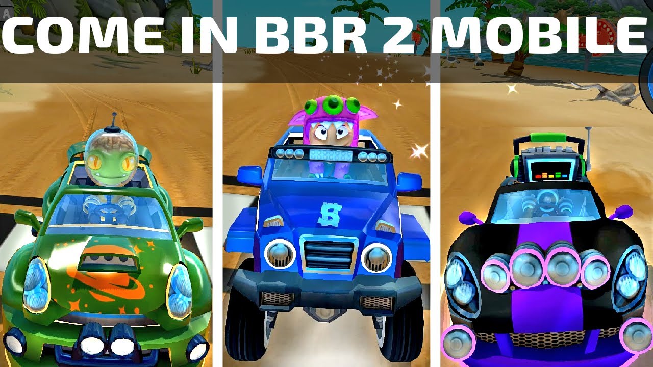 3 Cars New Coming Soon to BBR2 mobile | Beach Buggy Racing 2 Island ...
