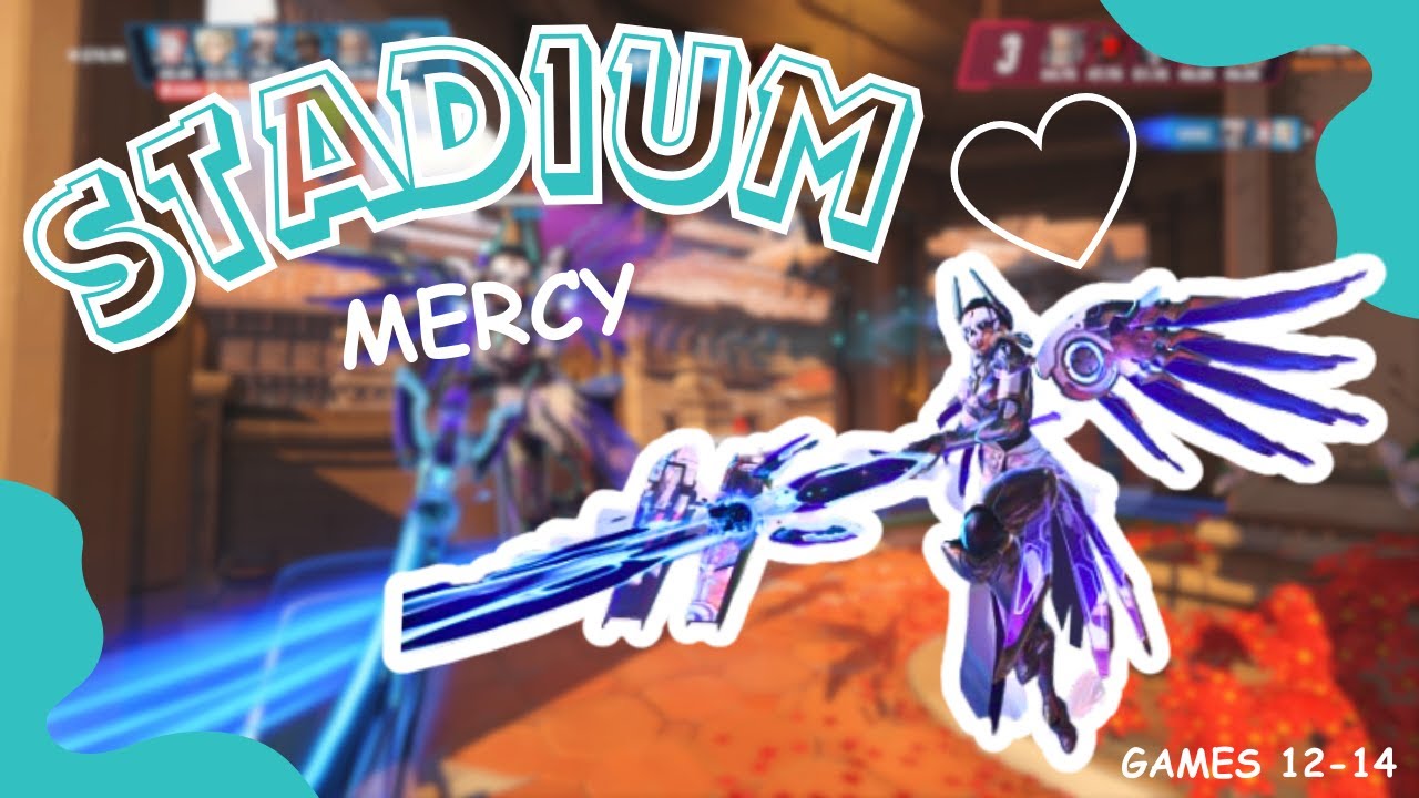 A Mercy's Return to Overwatch 2 | Mercy Gameplay | STADIUM WINS 12-14 ...