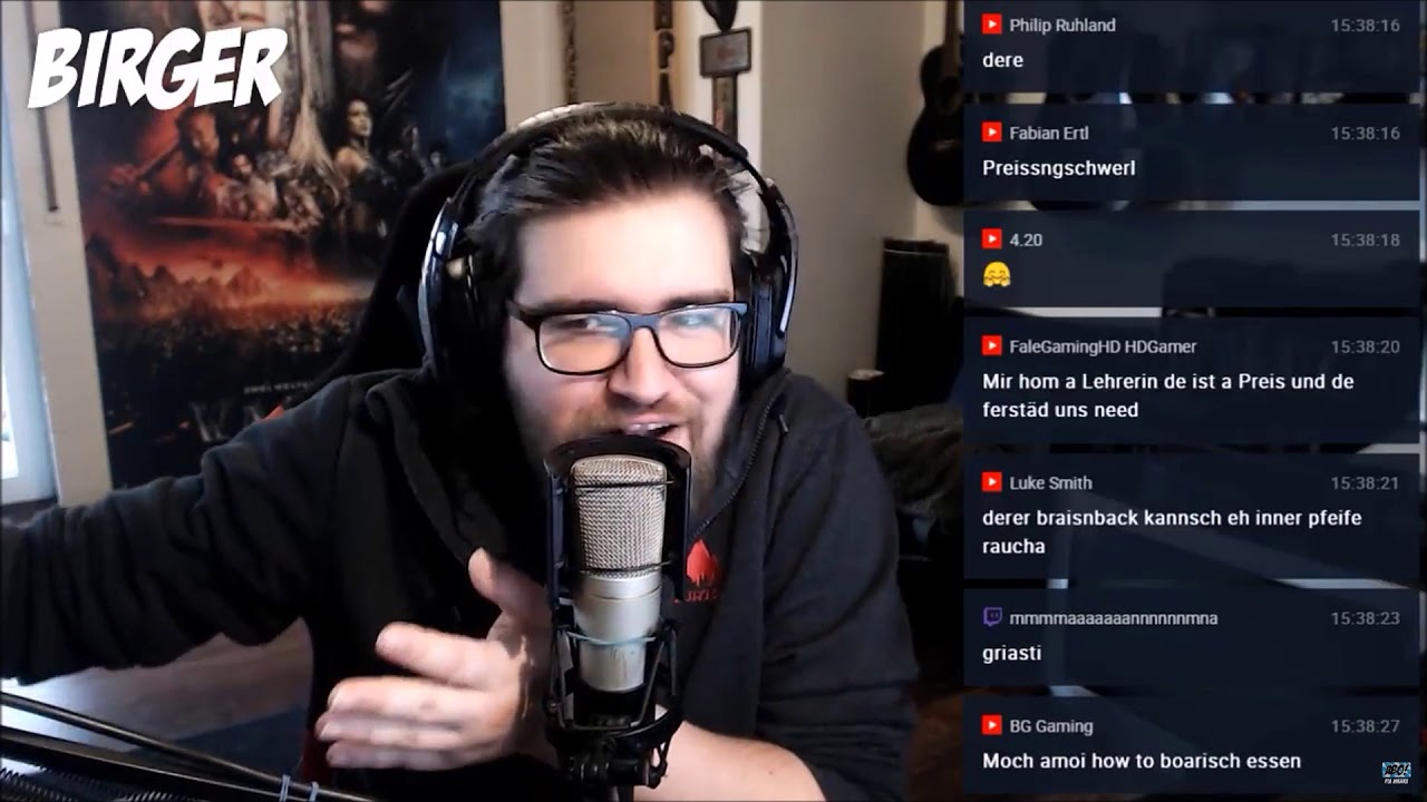 Birger über Preißn! Stream 23 03 18 - YouTube