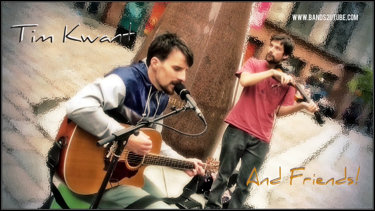 Tim Kwant & Friends Bringing Sunshine To Buchanan Street Glasgow - YouTube