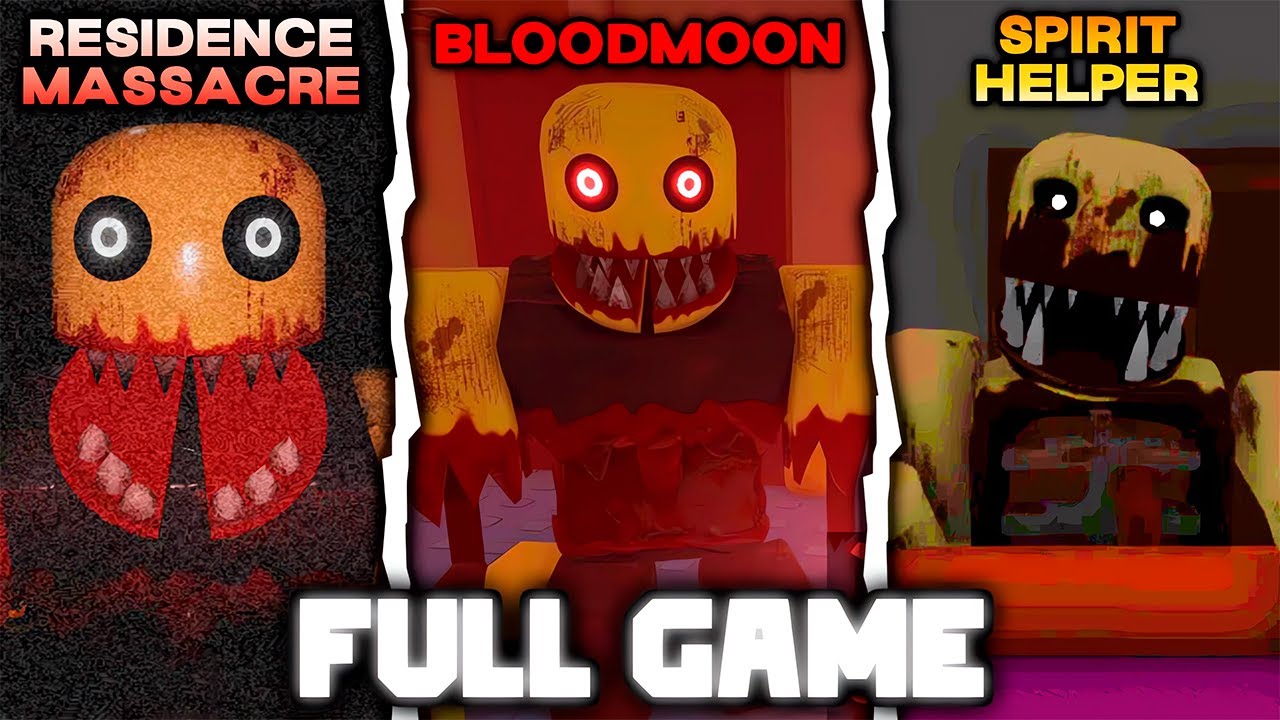 Residence Massacre + Bloodmoon + Spirit Helper - (Full Walkthrough ...