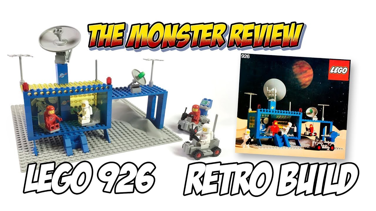 Lego 926 - Command Centre - Classic Space - Retro Build - YouTube