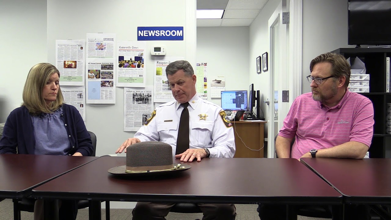 Fauquier County Sheriff Bob Mosier - YouTube