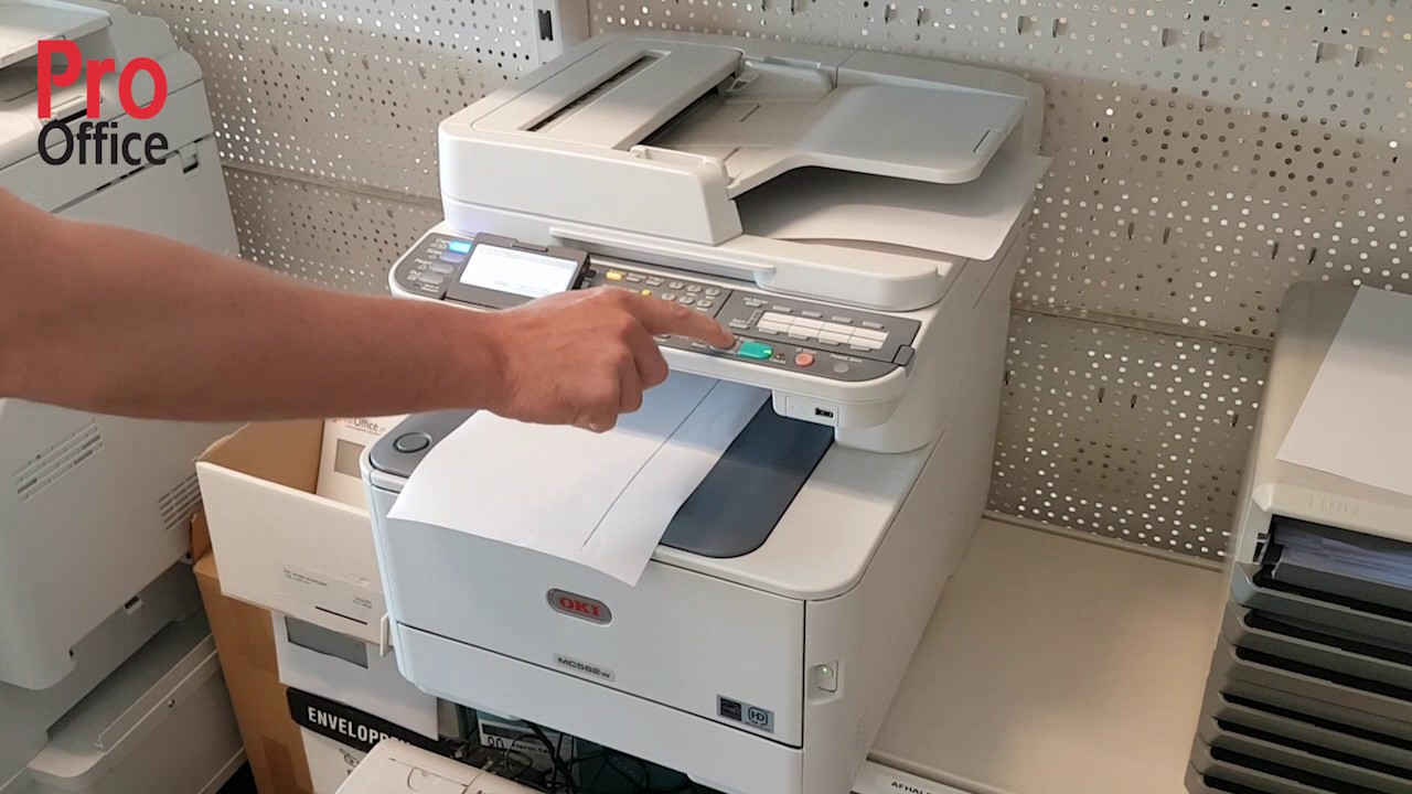 Tutorial: Wat te doen bij een streep op het papier na scannen - YouTube