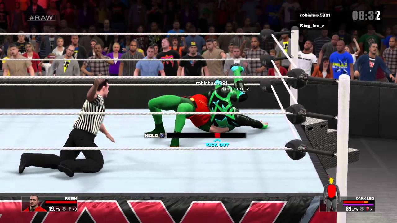 WWE 2K15_king leo vs robinhux5991 - YouTube