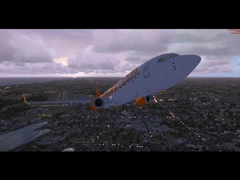 FSX - Take off from Calais (LFAC) to Manston (EGMH) - Part 1 - YouTube
