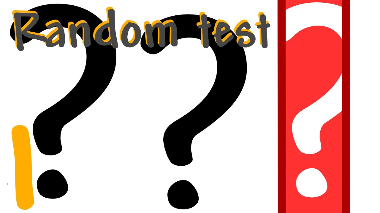 Random test video, 1 - YouTube