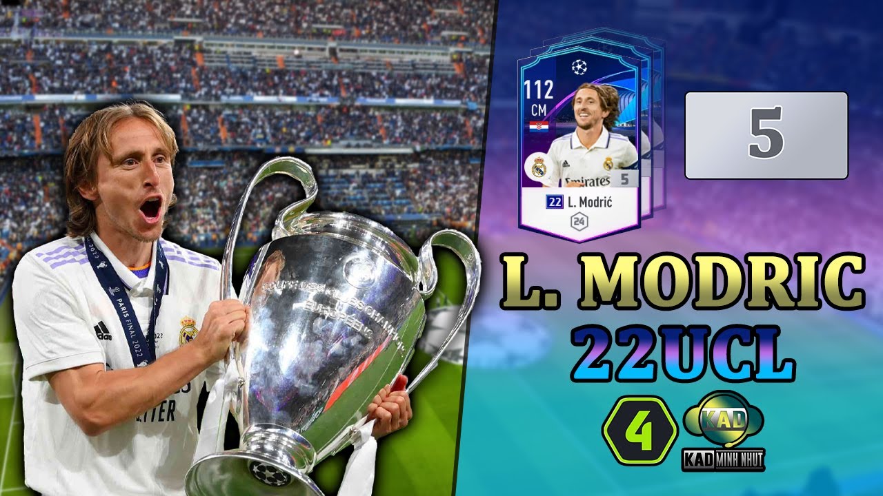 Review Luka Modric 22UCL FO4 - GỪNG CÀNG GIÀ CÀNG CAY | Review 22 UCL ...