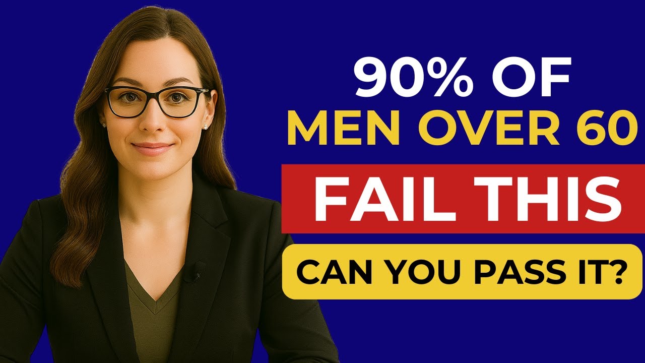 Only 10% Of Men Over 60 Pass This Test - Do You Belong There? | Men's ...