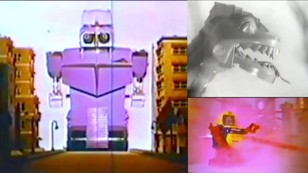 1960's Toy Robots & Dinosaurs Commercials: King Zor, Robot Commando & Ding a Lings #retrotoys ...