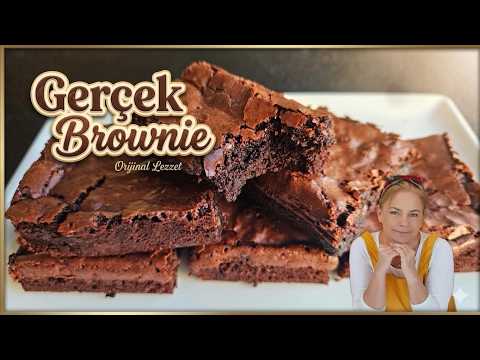 %💯Garantili Gerçek Brownie Tarifi ! Yoğun, Nemli, Kusursuz Brownie
