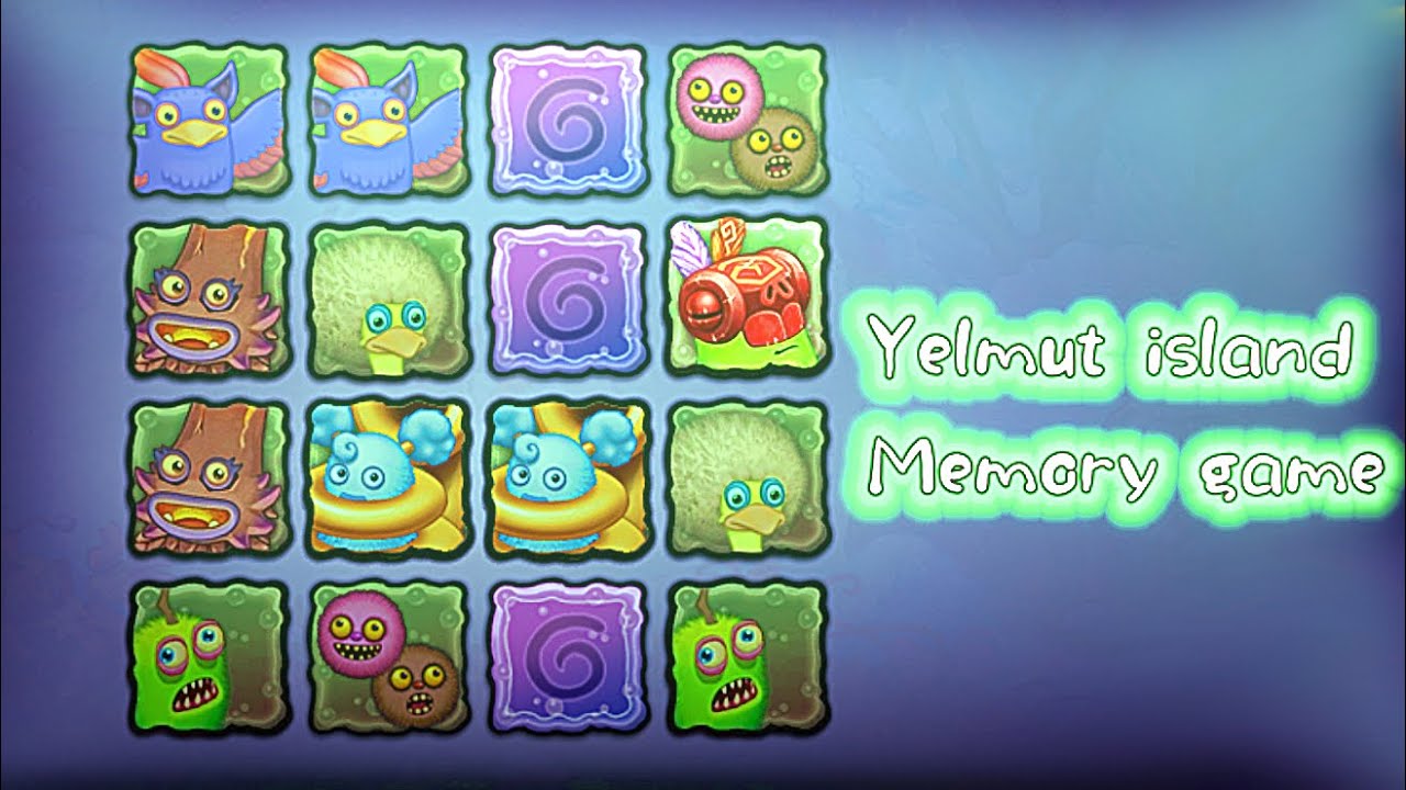 yelmut island | fire desert | memory game. credit by @Wubbazt - YouTube