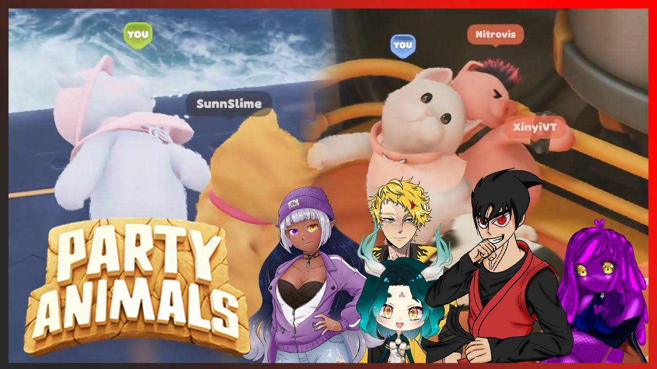 [Party Animals Collab] Sunny's Birthday Bash! - YouTube