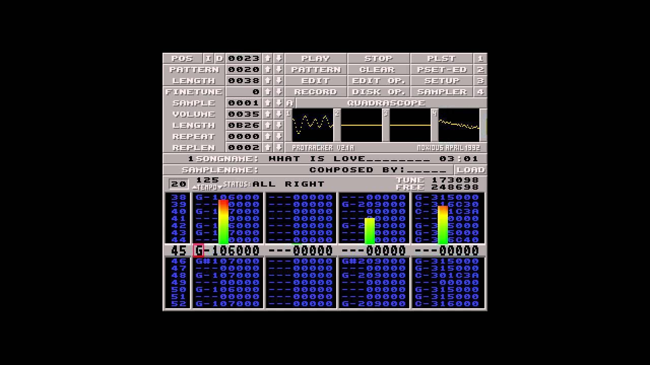 Amiga music: Zenith - What Is Love (Computer Instrumental Club Mix ...