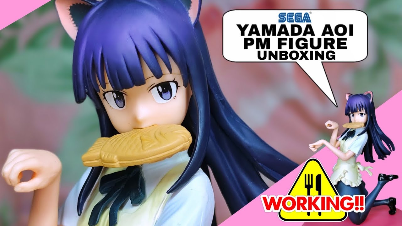 Working'!! - Yamada Aoi - PM Figure (SEGA) Unboxing Review ワーキング - YouTube