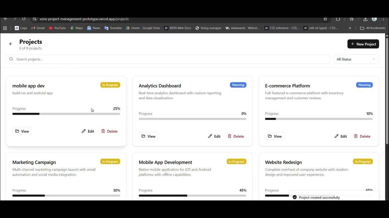 Demo video for assignment - YouTube