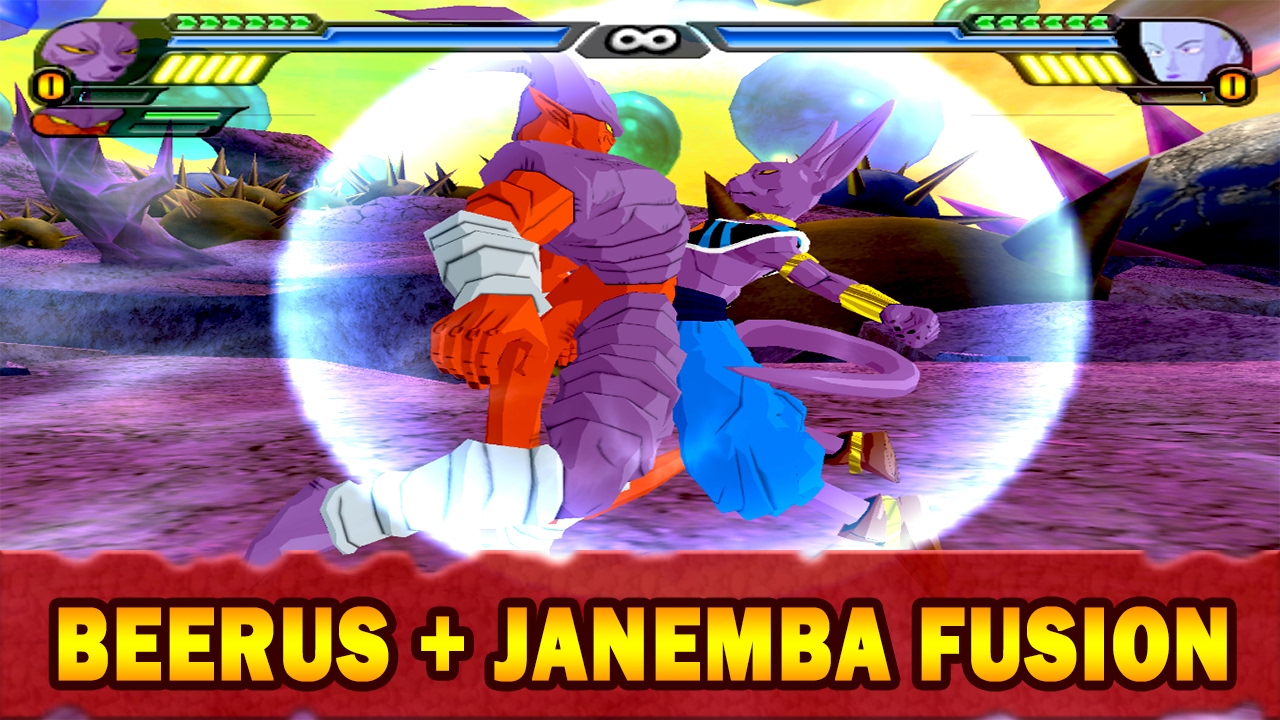 Beerus and Janemba Fusion | Janemrus | DBZ Tenkaichi 3 (MOD) - YouTube