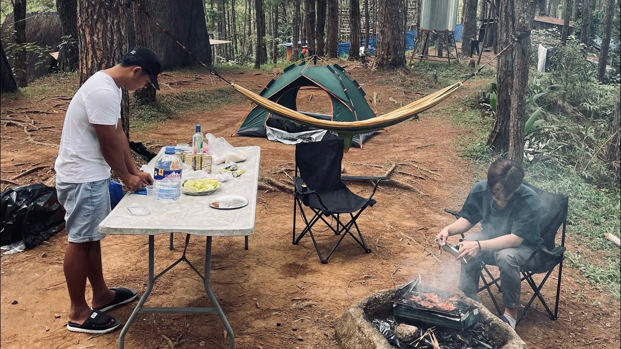 Camping at Alapo Aventure Camp - La Trinidad, Benguet - YouTube