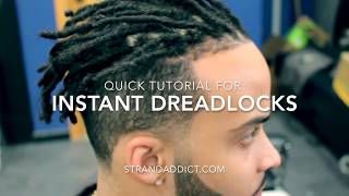Instant Dreadlocks Killmonger Hair Tutorial. Buy tools ... | Doovi