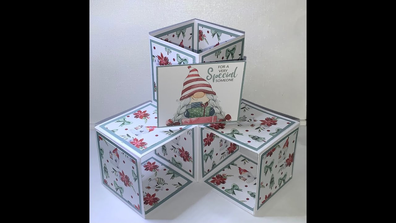 Easy to make Pop up cube Great for beginners can be made with no ...