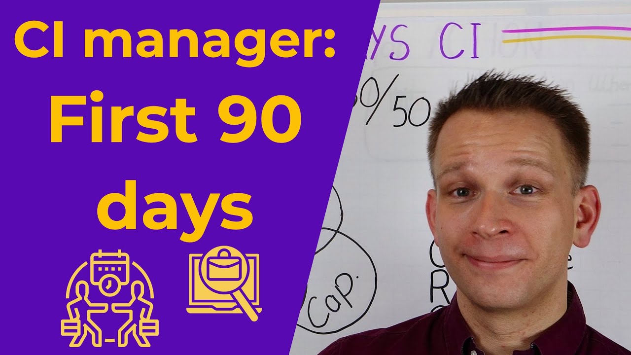First 90 days as CI manager - YouTube