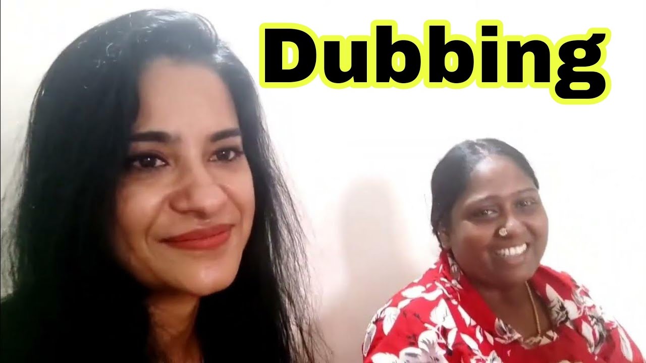 DEEPA SHANKAR dubbing for PEI KOTTU feature film Produced & Directed by S Lavanya - YouTube