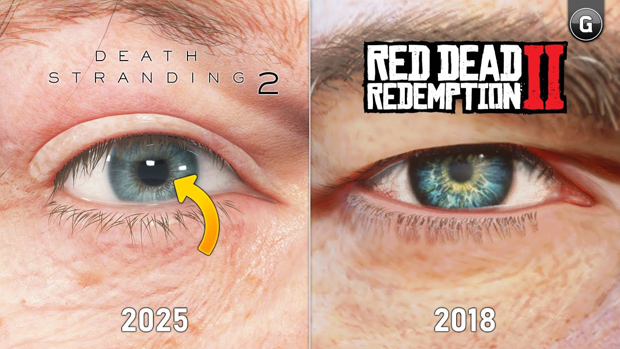 Death Stranding 2 vs Red Dead Redemption 2 | Details Comparison - YouTube