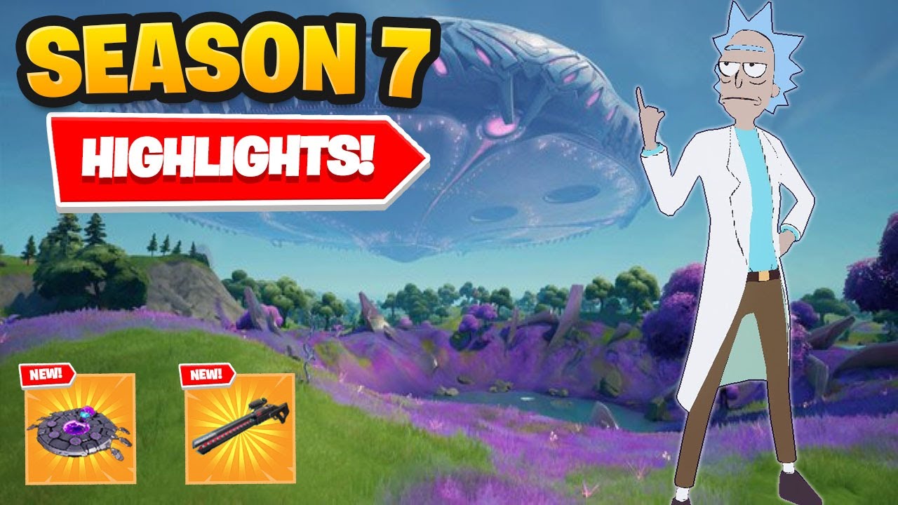Season 7 Fortnite Day 1 Highlights - YouTube