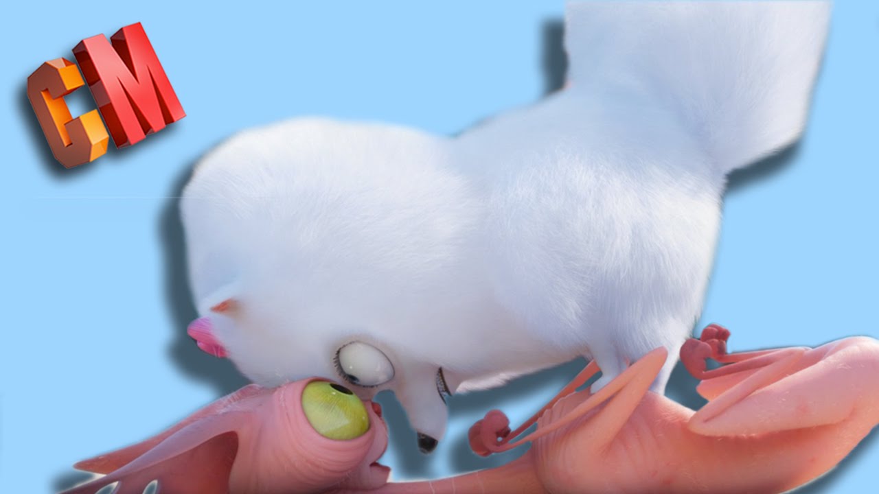 Gidget interrogates Ozone - Secret Life of Pets - YouTube