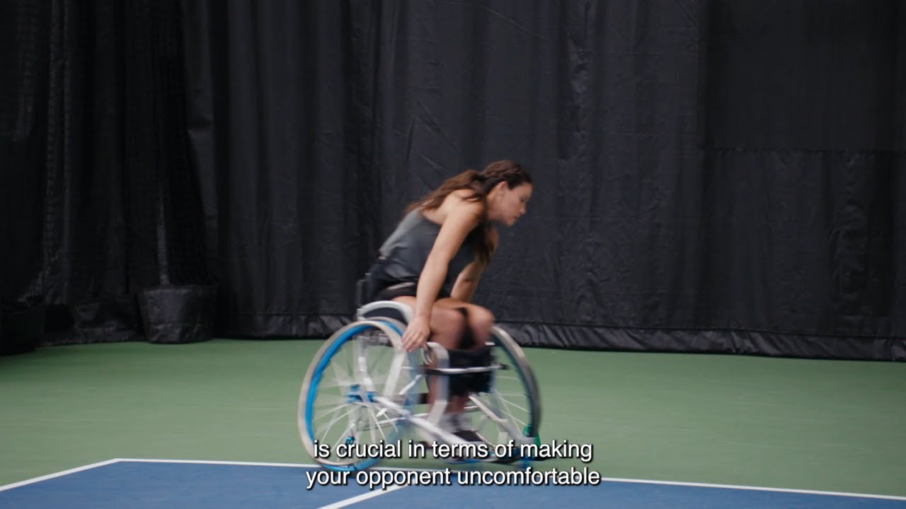 Always moving forward: Mobility patterns in wheelchair tennis - YouTube