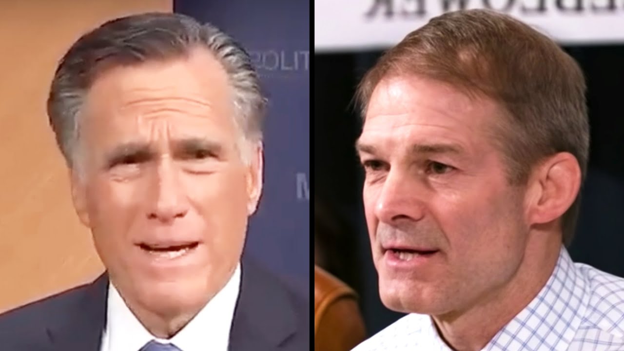 Mitt Romney TRASHES Jim Jordan (Video) - YouTube