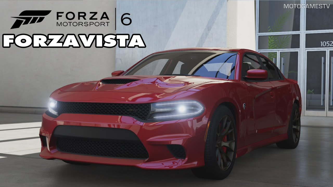 Forza Motorsport 6 - 2015 Dodge Charger SRT Hellcat Forzavista - YouTube