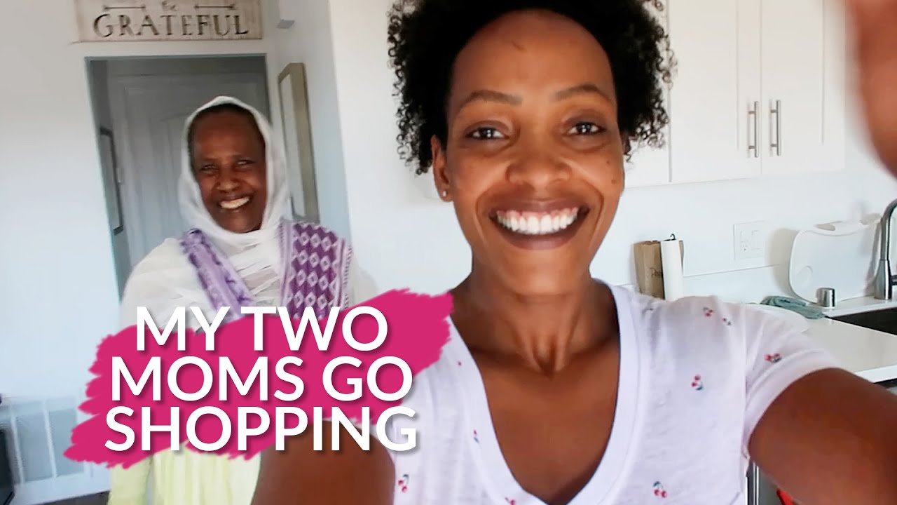 Semret Russom - Shopping With My TWO Moms And COFFEE TIME! - YouTube